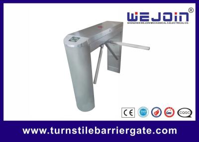 China Tripod Access Control Turnstile Gate RFID Card Fire Alarm Emergency Signal Output for sale