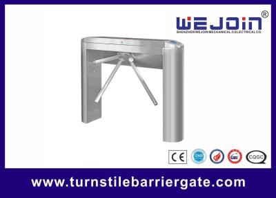 China Brush DC Motor Access Control Turnstile Gate RFID 304 SS Bi - Directional Forbidden Pass for sale