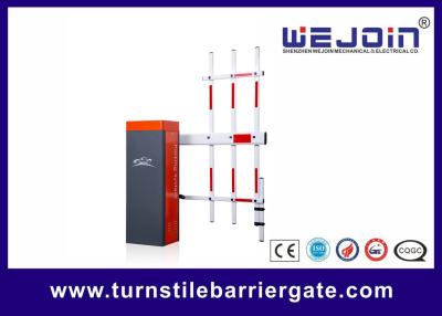 China 3 Fence Boom Parking Barrier Gate 10 Million MTBF DC Servo Motor 2 Years Warranty for sale