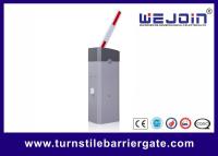 China Digital Tube Display Car Park Barrier Gate , Parking Lot Security Gates Servo Control for sale