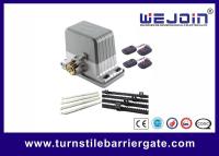 China Heavy Duty Remote Sliding Gate Operator AC 220V With Built - In Thermal Protector for sale