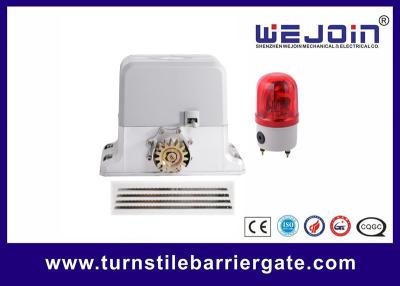 China Alarm Light Socket Sliding Gate Door Motor Automatic Warm Up Reversing On Obstacle for sale
