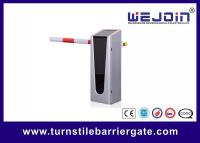 China Excellent Performance Parking Barrier Gate 300W Rated Power Flashing Sliver Color for sale