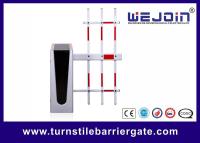China Automatic RFID Electronic Parking Barrier Gate 0.9 - 5s Operating Time for sale