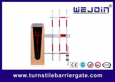 China IP54 Enclosure Rating Parking Barrier Gate Smooth Running Without Arm Shaking for sale