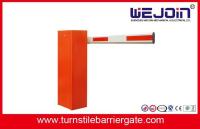 China Vehicle Boom Barrier Gate Remote Control AC Motor High Speed Auto Warming - Up for sale