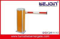 China Rfid Electronic Security LED Boom Barrier Gate Parking Aluminum Arm Barrier for sale