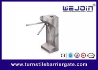 China Alloy Aluminum Drop Arm Turnstile RS232 SUS304 Bi Directional for sale