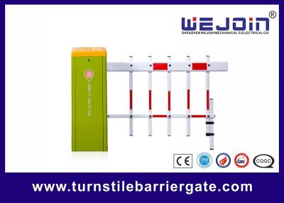 China DC310V Parking Solution Fence Boom Barrier 6M Length for sale