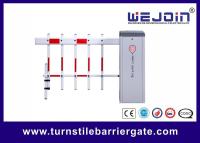 China Parking Solution 6S AC110V Fence Boom Parking Barrier SGS for sale
