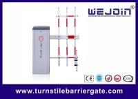 China Straight Boom 3~5s Rising Arm Barrier Gate 120W With Fence for sale