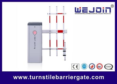 China Straight Boom 3~5s Rising Arm Barrier Gate 120W With Fence for sale
