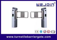 China Stainless Steel 304 Swing Barrier Gate DC24V For Subway Entrance for sale