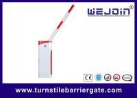 China RS485 2s Security Straight Boom Barrier Gate 4.5m Boom For  Car for sale