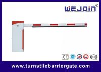 China WEJOIN IP54 6s Access Control Barrier Gate Straight 6m Boom for sale