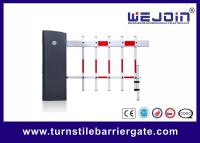 China ISO 3S Two Fence Boom Barrier Boom 6m Traffic Barrier Gate for sale