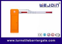 China Servo Control Aluminum Alloy Folding Arm Barrier 150W For Basement Parking for sale
