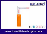 China Folding Arm DC310V Entrance Barrier Gate Speed Adjustable IP54 for sale