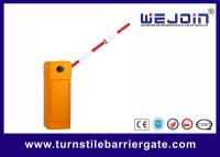 China Aluminum Motor SUS304 Barrier Boom Gate RS485 For Car Parking for sale