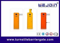 China Infrared Photocells Manual Boom Barrier Steel Housing No Clutch for sale