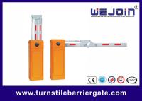 China Infrared Photocells Vehicle Barrier Gate Auto Reverse 6S Drop Arm for sale