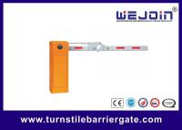 China Anti Collision Vehicle Barrier Gate Auto Delay 8m Boom Humanized for sale