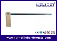 China 3 Sec Vehicle Barrier Gate 8m Boom Aluminum Motor For Parking Management for sale