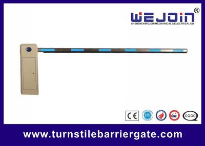 China 3 Sec Vehicle Barrier Gate 8m Boom Aluminum Motor For Parking Management for sale