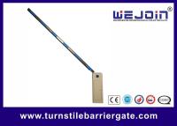 China 100W Vehicle Barrier Gate Steel Housing 8m Boom Remote Control for sale