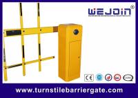 China RS485 Barrier Gate Operator Casting Motor 8m Boom For Blocking Car for sale