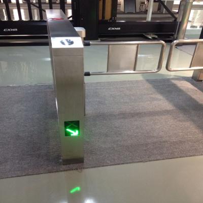 China Adjustable Access Directions  Swing Barrier Gate 110v / 220v With Traffic Light for sale