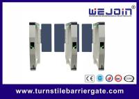 China Speed Swing Turnstile Gate Pedestrian Access Control With DC Permanent Magnet Motor for sale