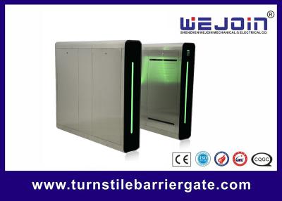 China Anti Collision Flap Barrier Gate Qr Code Face Recognition Turnstile 1100mm for sale