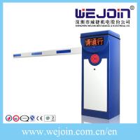 China Durable Car Park Barrier System , Vehicle Barrier Gates AC Motor 80 Watt 24V for sale