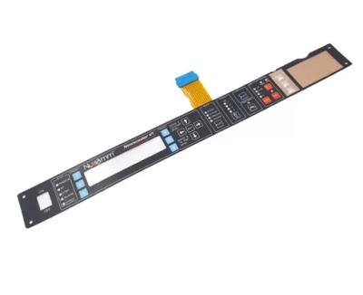 China Tail Contact Pitch 254MM Custom Designed Membrane Switch Integrating Connector ZIF Or FPC Suitable for Home Appliances and Smart Devices for sale