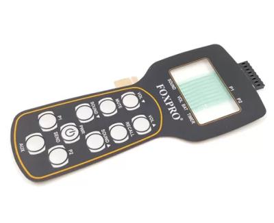 China Red Led Color Custom Membrane Switch Panel Featuring ZIF Or FPC Connector Engineered for User Interface and Control Panels for sale