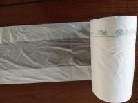 China 40 % Biobased Plastic Produce Bags On A Roll 35 X 50 Cm Semi Transparent for sale