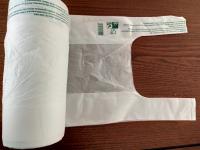 China Food Grade Small Biodegradable Plastic Bags 22+12 x 50 Cm For Fruits for sale