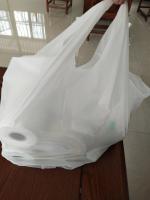 China Durable Environmentally Friendly Plastic Bags 30 +18 X 58 Cm Simple Design for sale