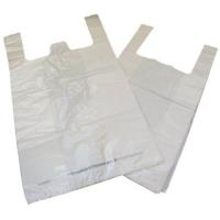 China Hundred Percent Biodegradable Plastic Shopping Bags 55 × 28 + 16 Cm Size for sale