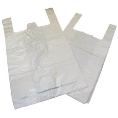China Hundred Percent Biodegradable Plastic Shopping Bags 55 × 28 + 16 Cm Size for sale