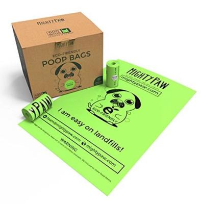 China Durable Earth Friendly Trash Bags , Biodegradable Plastic Bags For Pet Waste  for sale
