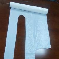 China Stable Disposable White Plastic Aprons LF-A-005 Good Insulating Property for sale