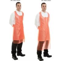 China Compostable Red Biodegradable Aprons Lightweight For Food And Medical for sale