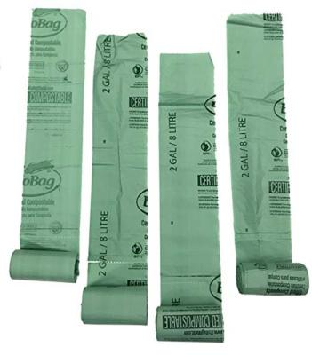 China Lightweight Biodegradable Tall Kitchen Trash Bags Reducing Soil Erosion for sale