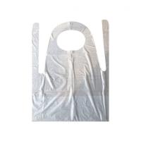 China Comfortable Disposable Plastic Aprons , Anti Stain Plastic Waterproof Aprons for sale
