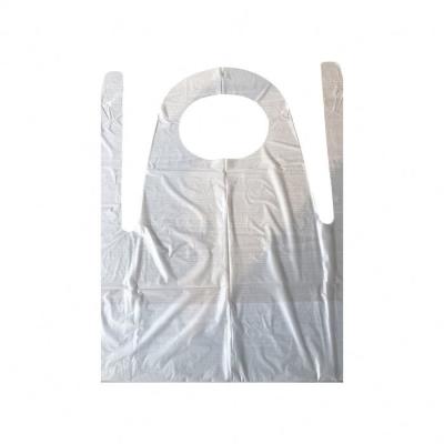 China Comfortable Disposable Plastic Aprons , Anti Stain Plastic Waterproof Aprons for sale