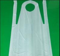 China White Biodegradable Aprons Good Insulating Property 65 X 100 Cm 12 Mic for sale