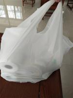 China 100% Biodegradable Compostable Plastic Shopping Bags for sale