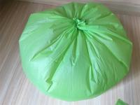 China Green Compostable Fully Biodegradable Trash Bags Bin Liners for sale